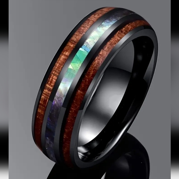 Accessories | Wood Inlay Ring | Poshmark